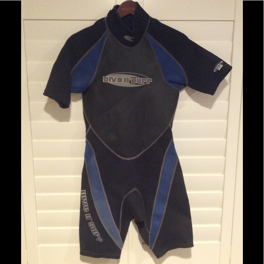 Dive N Surf Spring (Shorty) Wetsuit Men's Medium - Gem
